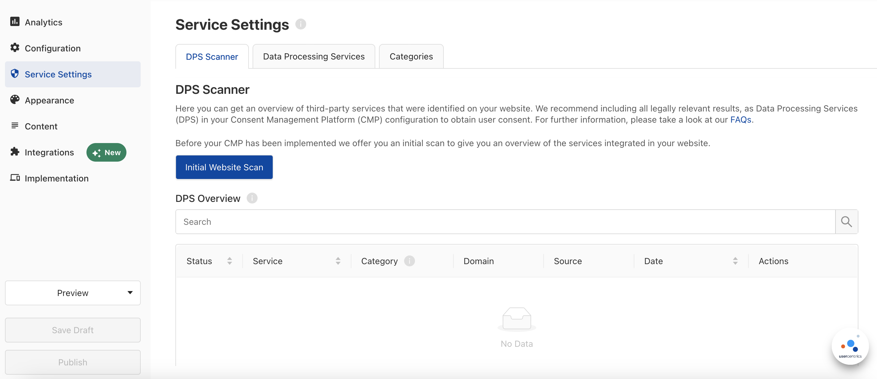 Usercentrics CMP Version 2 – Usercentrics Support - EN