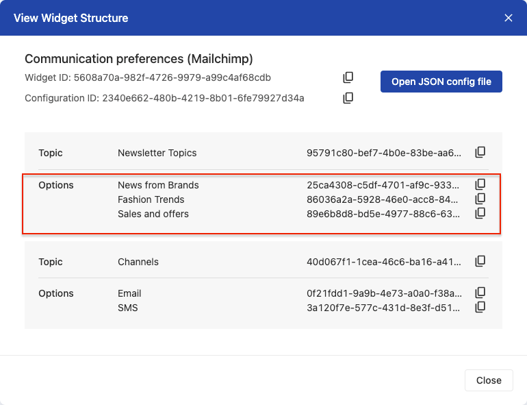 Connecting the Usercentrics Preference Manager with Mailchimp via ...