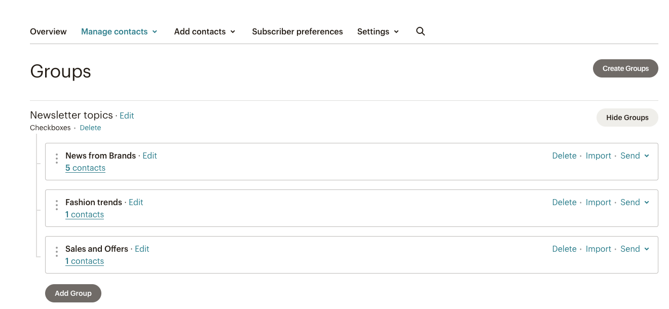 Connecting the Usercentrics Preference Manager with Mailchimp via Zapier – Usercentrics Support - EN