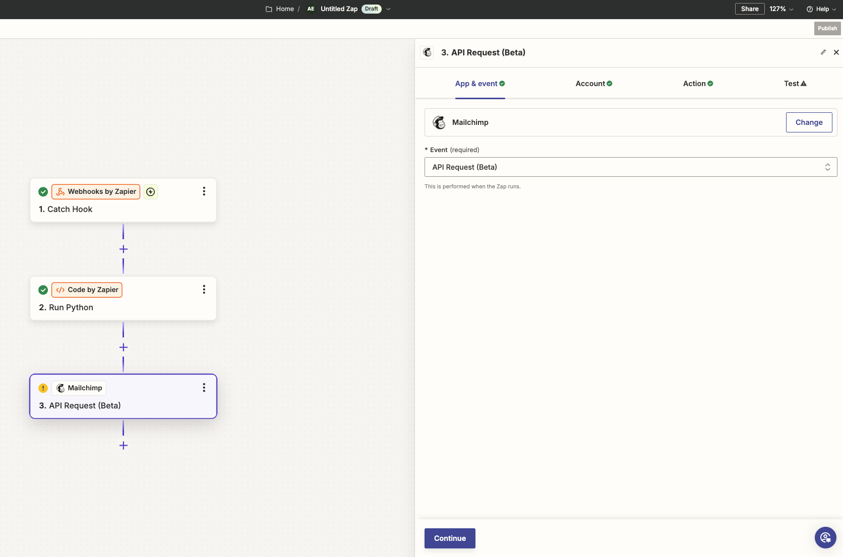 Connecting the Usercentrics Preference Manager with Mailchimp via Zapier – Usercentrics Support - EN